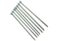 China UL94V2 120mm Length Green Nylon Cable Ties For Heat Resistant REACH Certification for sale