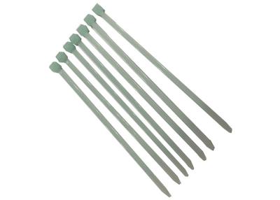 China UL94V2 120mm Length Green Nylon Cable Ties For Heat Resistant REACH Certification for sale