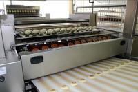 China PD1200 Top Sandwich Pancake Production Line Sandwich Pancake Processing Line Pancake Making Machine Equipment Machinery for sale