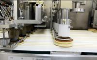 China PD1200 Top Sandwich Pancake Production Line Sandwich Pancake Processing Line Pancake Making Machine Equipment Machinery for sale