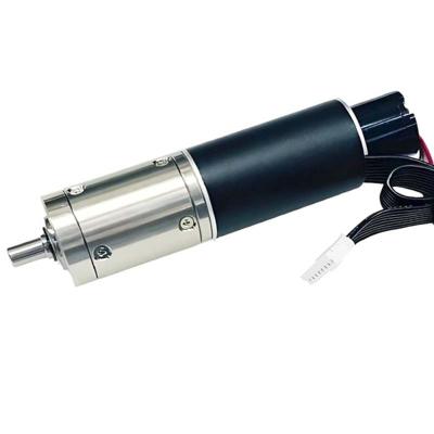 China Customizable Geared Brushless DC Motor 22mm 48V 1500mNm 3474RPM Lightweight for sale