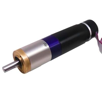 China Industrial BLDC Gear Motor 48V 28mm Planetary Geared DC Motor 2500mNm 3.9RPM for sale
