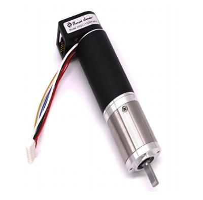 China Customizable Brushless Planetary Gear Motor 12V 28mm 2500mNm 2.2 RPM Compact for sale
