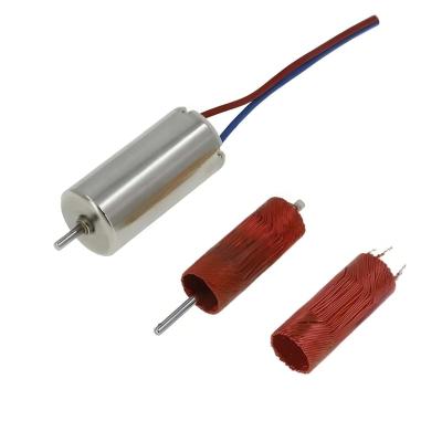 China DC High Speed Brushed Motor 8mm 0.3mNm 8620rpm 2.4V Stable Operation for sale