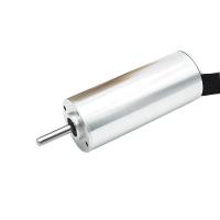 China Compact Slotless Brushless Motor 28mm 48v 46W 13786rpm Ironless DC Motor for sale