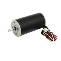 China 36mm Brushless DC Slotless Motor  12V to 48V  84W 8083rpm Cogging Free Motor Customizable for sale