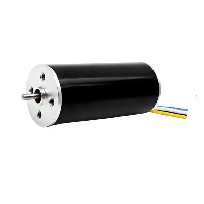 China 32mm Slotless BLDC Motor 12V to 48V Brushless Electric Motor 75W 6095rpm Customizable for sale