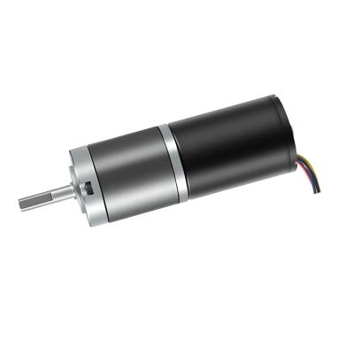 China 36mm Brushless Gearmotor 12V DC Gear Motor with Encoder 6000mNm 1.6 RPM to 1958RPM Customizable for sale