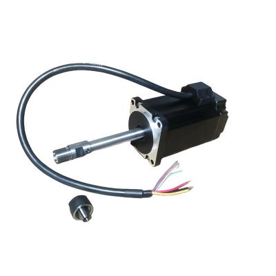 China 60mm Custom Brushless Motor 250W NEMA 24 BLDC Motor 48V 11000rpm 0.22N.m For CNC Machine Engraving Machine for sale