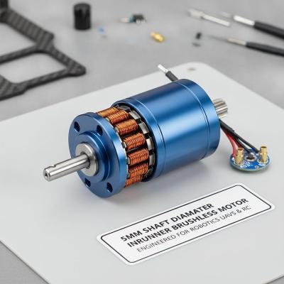 China 5mm Shaft Diameter Inrunner Brushless Motor Brushless Stator Type Engineered for Robotics UAVs and Remote Control Models for sale