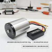 China 150g Inrunner Brushless Motor Offering Mounting Hole Size M3 and Recommended Esc 30A Brushless ESC Perfect for RC Models for sale