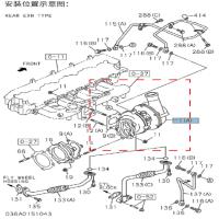 China 1-87618259-1 / 8-98030217-0 Isuzu 4HK1 Engine Turbocharger Assembly for sale