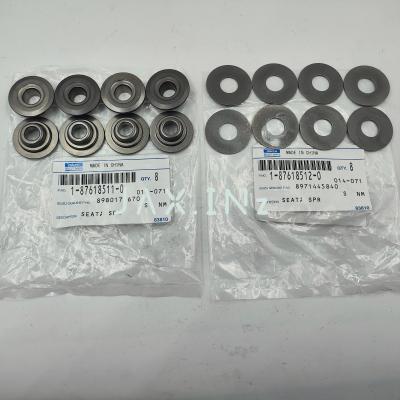 China 8-98017067-0 / 8-97144584-0 Isuzu 4JJ1 Engine Valve Spring Upper and Lower Seats / Gaskets for sale