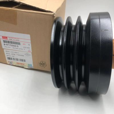 China 8-97172040-0 3-Groove Crankshaft Pulley for Isuzu 4BG1 Engine for sale
