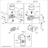 China 8-97215389-0 Oil Filter Housing Gasket for Isuzu 4JG1 Engine for sale
