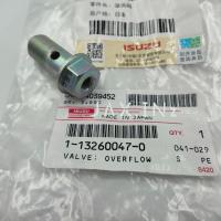 China 1-13260047-0308037 Fuel Return Valve for ISUZU 4JG1 6BG1 6HK1 6WG1 Engine for sale