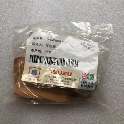 China 1-15619321-0 Fuel Pump Inlet Overflow Valve for ISUZU 6HK1 Engine for sale