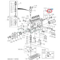 China 1-15619321-0 Fuel Pump Inlet Overflow Valve for ISUZU 6HK1 Engine for sale