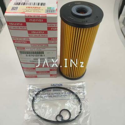 China 5-876101181-1 Isuzu 4JJ1 Engine Oil Filter for Hitachi / Sany / Sumitomo Excavator for sale