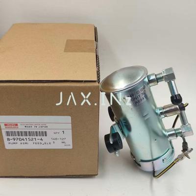 China 8-97041521-2 Electric Fuel Feed Pump with Filter for Kobelco SK75-8 / Isuzu 4LE2 Engine – 24V, Sany Compatible for sale