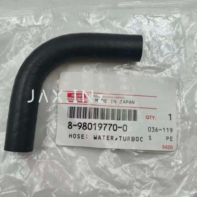 China 8-98019770-0 Turbocharger Output Rubber Hose for Isuzu 4JJ1 Engine – Hitachi Compatible for sale