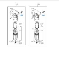 China 8-98086433-0 Fuel Pressure Sensor for Isuzu 4HK1 / 6HK1 Engines for sale