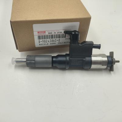 China 8-98243863-0 Isuzu 4HK1 Engine Fuel Injector for Hitachi Sumitomo Sany Excavator for sale