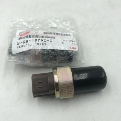 China 8-98119790-0 Isuzu 4HK1 6WG1 Engine Common Rail Fuel Pressure Sensor for sale