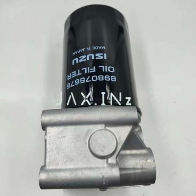 China 898075676 Isuzu 4LE2X Engine Oil Filter for Kobelco SK75-8 Excavator for sale