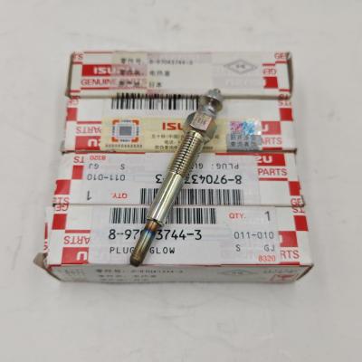China 8-97043744-3 Isuzu 4JG2 Engine Glow Plug for Construction Machinery Forklift for sale