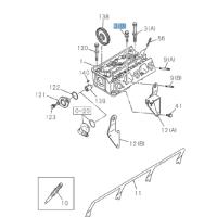 China 1-09070044-1 Isuzu 6SD1 6SA1 Engine Cylinder Head Bolt M14X67 for sale