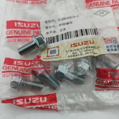 China 0-28080818-0 Isuzu 6HK1 Engine Oil Pan Bolt for sale