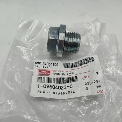 China 1-09604022-0 Isuzu 4HK1 6HK1 6SD1 Engine Oil Pan Drain Plug M24 for sale