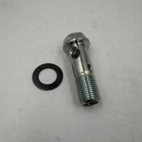 China 1-09675239-0 1-09630111-0 Isuzu 6WG1 Engine Fuel Filter Banjo Bolt with Gasket for sale