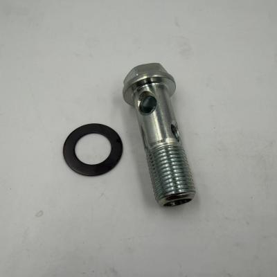 China 1-09675239-0 1-09630111-0 Isuzu 6WG1 Engine Fuel Filter Banjo Bolt with Gasket for sale