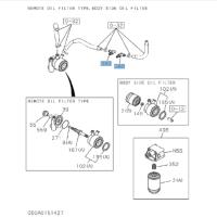 China 8-98063668-1 Isuzu 4LE1 4LE2 Engine Heater Pipe Joint for sale