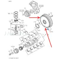 China 8-98093018-0 Isuzu 4LE2 Engine Flywheel Ring Gear for sale