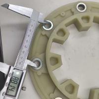 China SY485 6WG1 Engine Hydraulic Pump Main Pump Coupling Connector Plate for sale