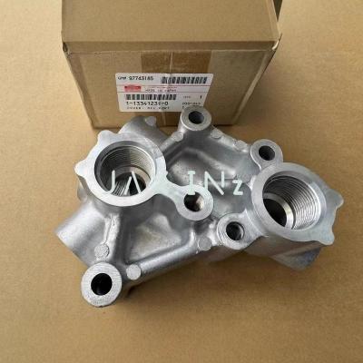 China 1-13341231-0 Isuzu 6UZ1 Engine Oil Filter Housing for Hitachi Sumitomo Sany Excavator for sale
