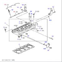 China 8-97229381-0 Preheating Connector for 50 Ling 4LE2 Engine for sale