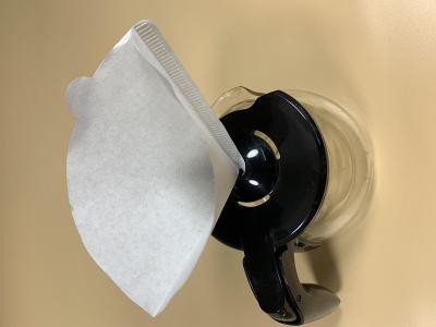 China Disposable V Shaped Coffee Filter Paper Natural Label V01 V02 V60 for sale