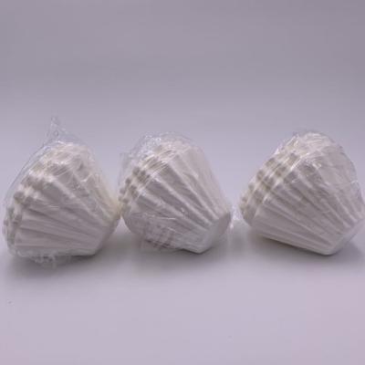 China B01 Disposable Single Cup Basket Coffee Filter Papers 45 X 155mm Size for sale