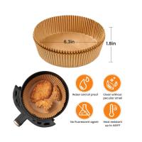 China Non Stick Disposable Round Parchment Air Fryer Paper Liner Oilproof For Cooking Baking for sale
