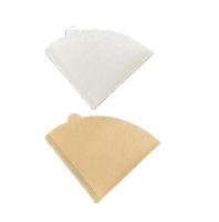 China Biodegradable Coffee Drawing Paper V Cone Shaped For V60 Filters 50g/Sqm for sale