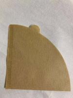 China Natural Unbleached Cone Coffee Filter Paper For Beverage for sale