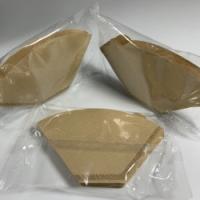 China 8 - 12 Cup Unbleached Cone Coffee Filter Biodegradable Conical Coffee Filters for sale