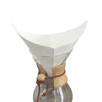 China Natural Unbleached #4 Cone Coffee Filters No Blowout For Pour Over for sale