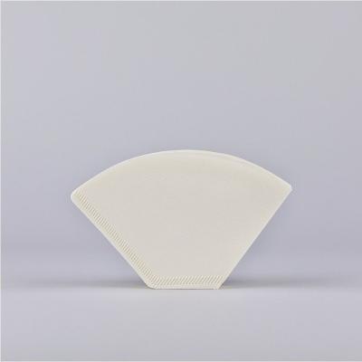 China 100 Count Cone Coffee Filters Natural Brown Coffee Paper Filter for sale