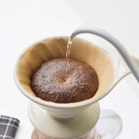 China Disposable Unbleached Paper Coffee Filters Natural Paper Coffee Filter 2 - 4 Cups for sale