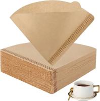 China V60 Disposable Cone Coffee Filters – Eco-Friendly Paper Pads for 3-4 Cups Drip Brewing for sale